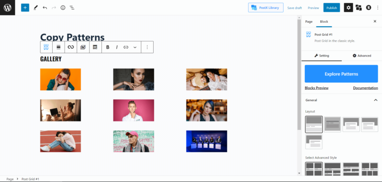 How to Use Copy Patterns - WPXPO
