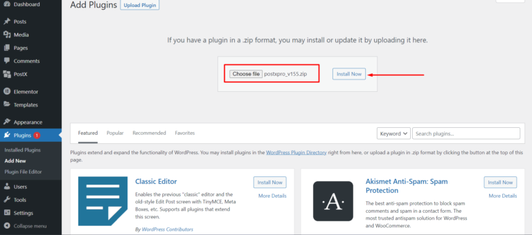 Pro version installation - WPXPO